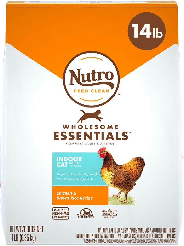 Nutro Wholesome Essentials Indoor Adult Dry Cat Food Review - OliveKnows
